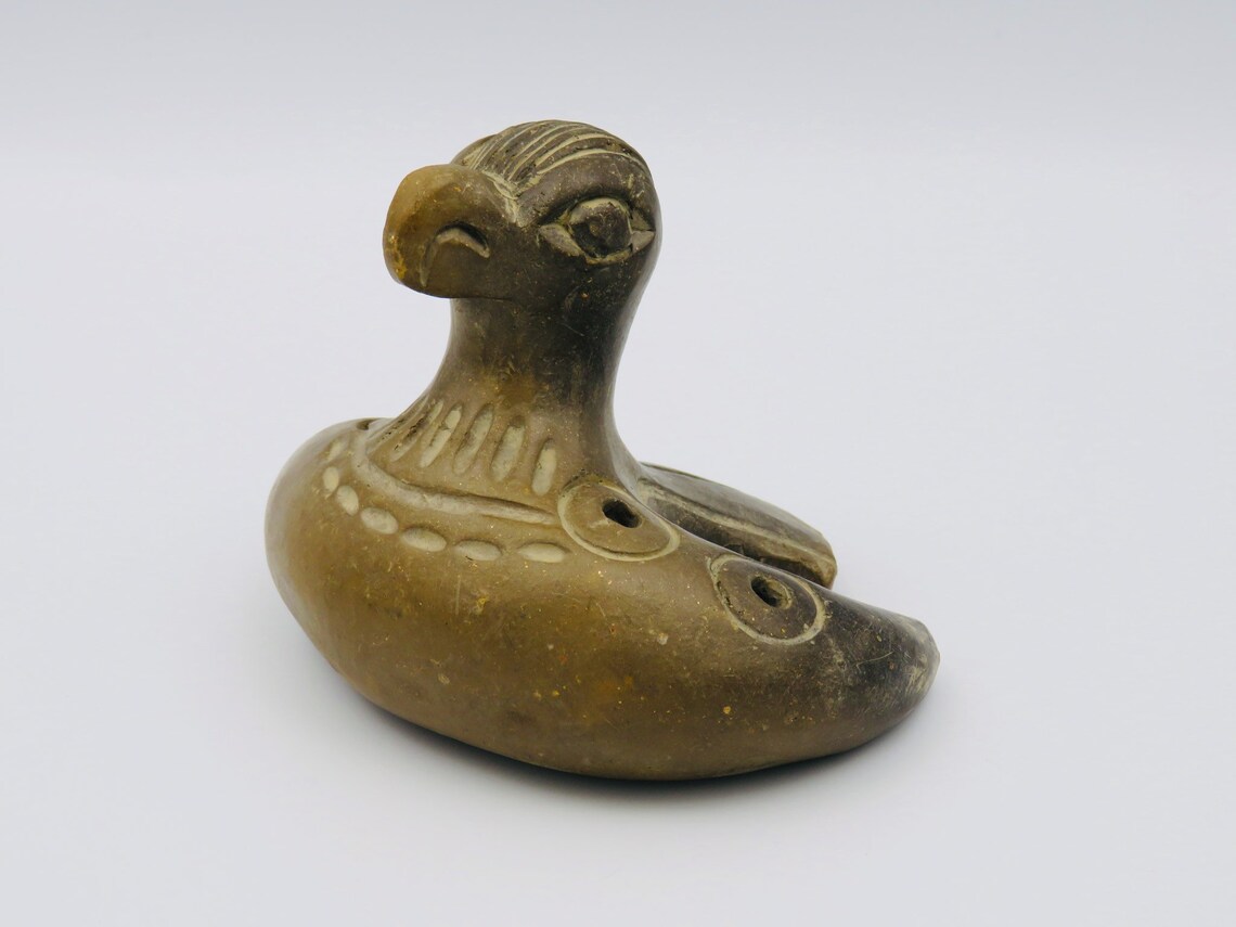 Antique Native Columbian Mayan Sitting Duck Tairona Pottery | Etsy