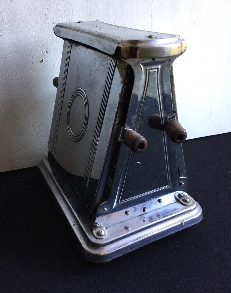 Vintage Stainless Steel Double Door Two Sided Conventional Bread ...