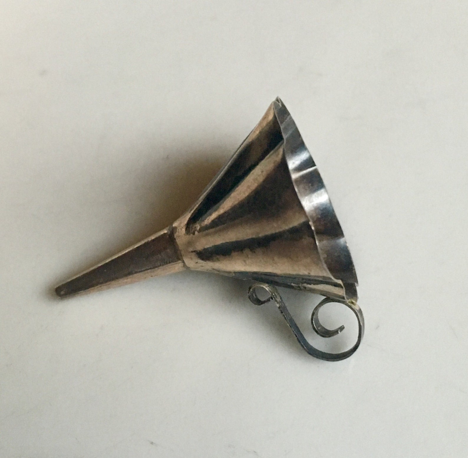 Antique Rare Sterling Silver Petite Perfume Bottle Funnel - Etsy