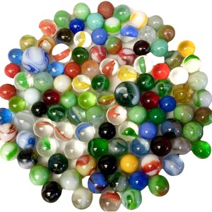 Vintage Assorted Collection of Original Toy Marbles With - Etsy