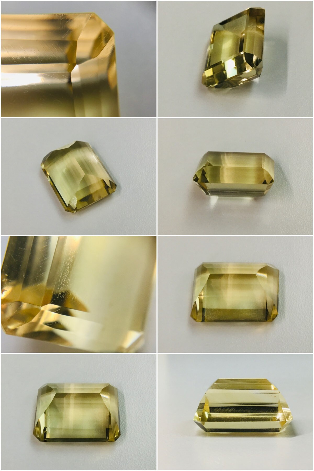 Stunning Brilliant Emerald Cut 12 Carat Unset Yellow - Etsy