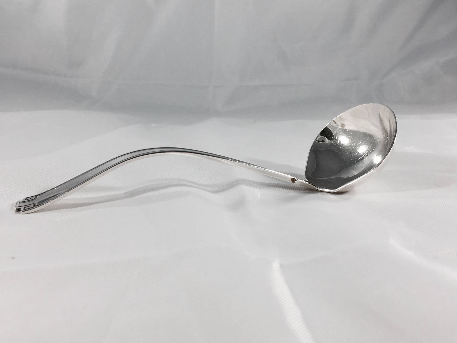 Vintage English Sterling Silver Gravy Serving Ladle Featuring - Etsy