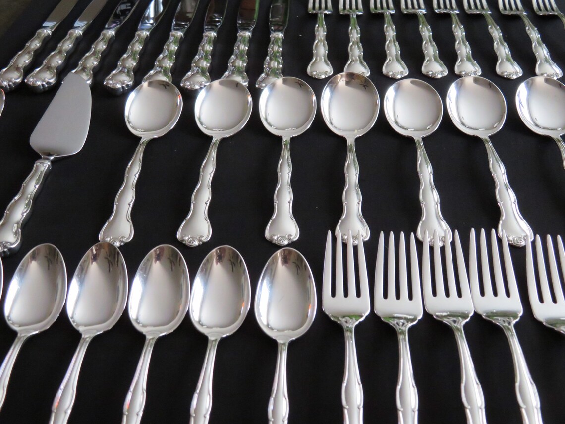 Elegant Vintage Gorham Sterling Silver Rondo Pattern Six Piece - Etsy