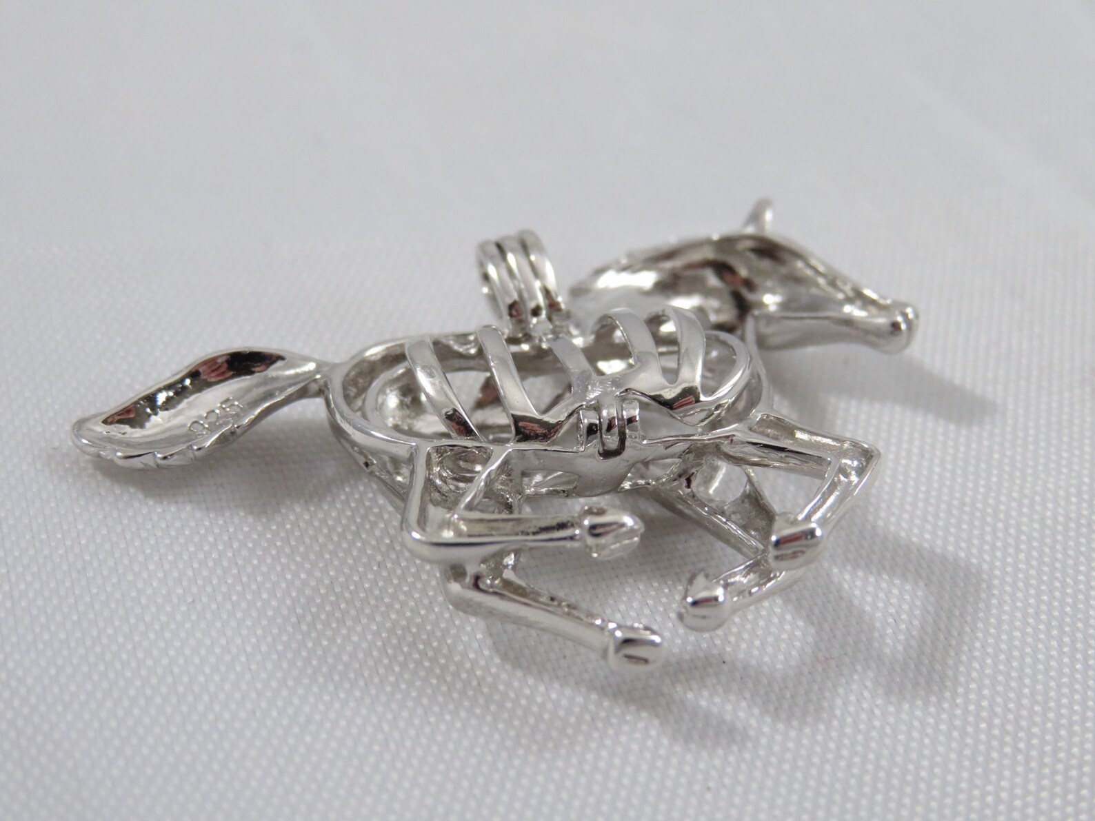 Vintage Sterling Silver Wild Mustang Horse Pendant Charm Featuring ...