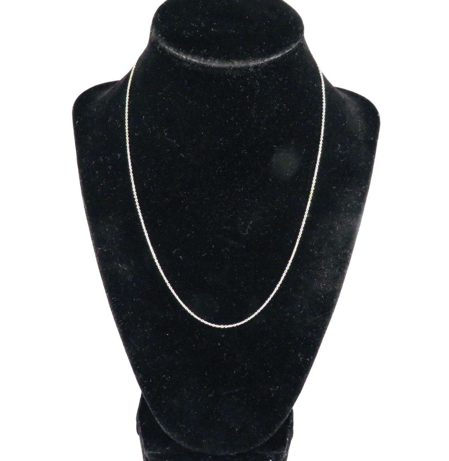 Vintage Sterling Silver Princess Length Italian Chain Necklace - Etsy