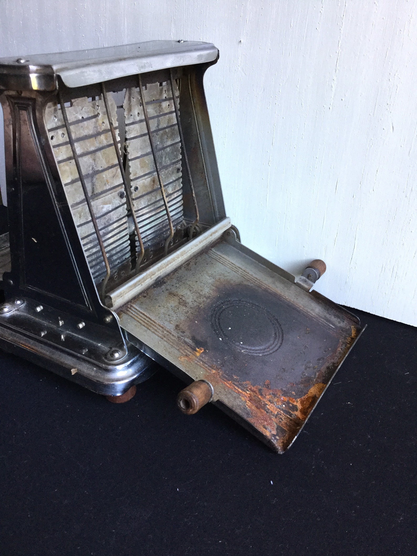 Vintage Stainless Steel Double Door Two Sided Conventional Bread ...