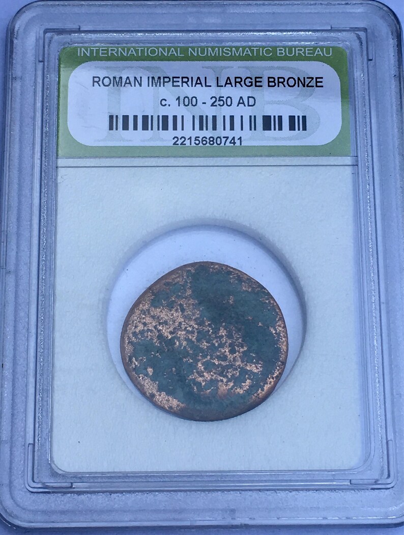Ancient Roman Imperial Empire Large Bronze Coin Circa 100 AD 250 AD ...