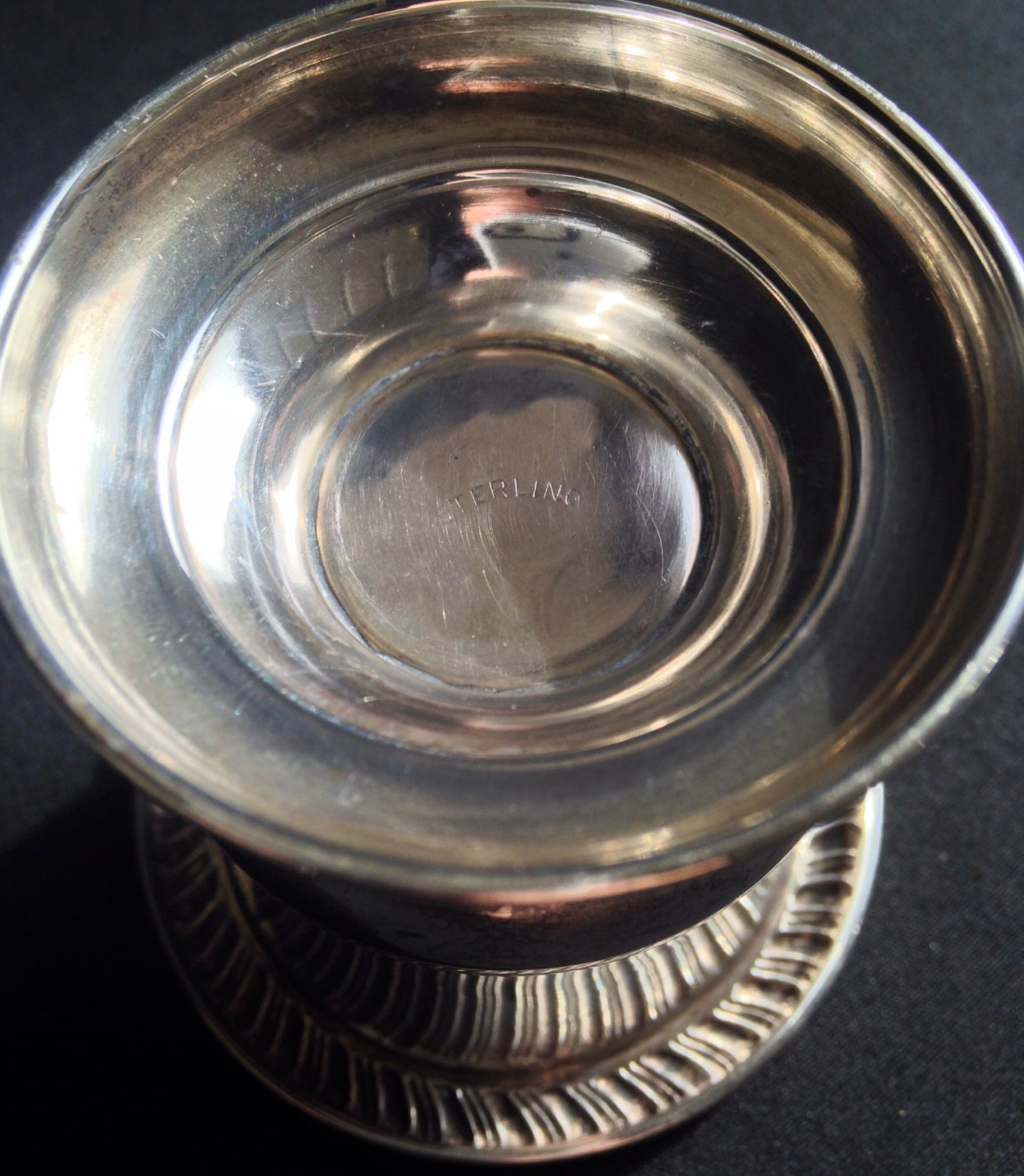 Vintage Sterling Silver Urn That Features a Wonderful Victorian Style ...