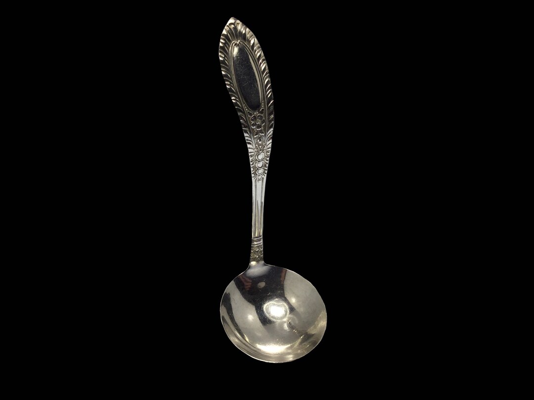 Antique Gorham Sterling Silver Elegant Cream Sauce Serving Ladle ...