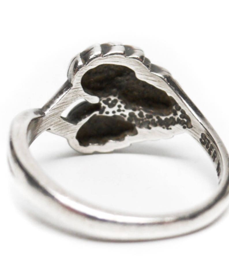 Vintage WM Sterling Silver Grape Leaf Design Fashion Ring - Etsy