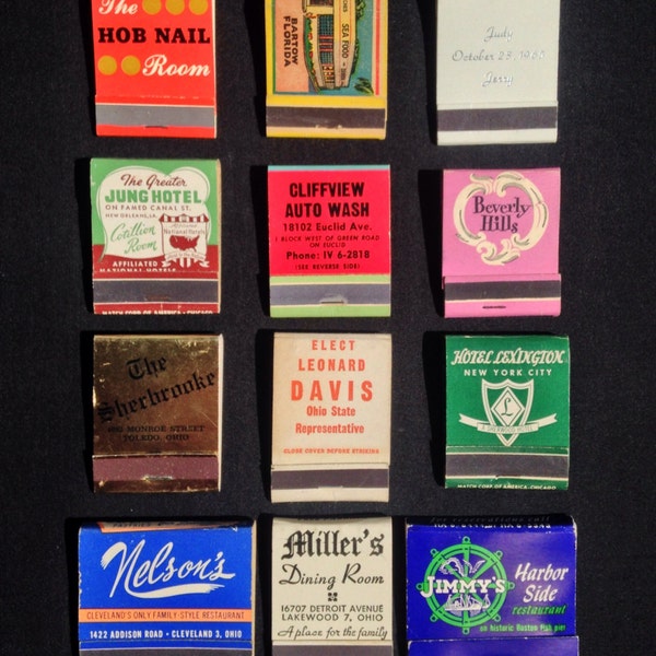 Old Matchbooks - Etsy