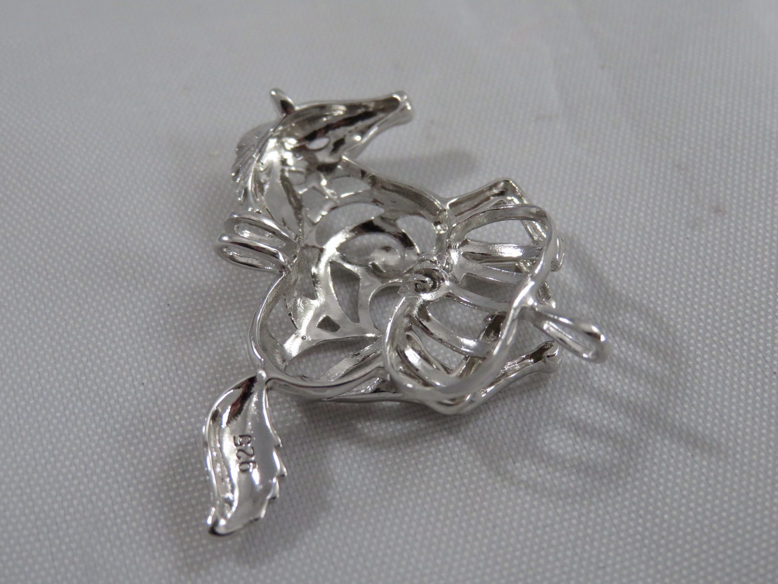 Vintage Sterling Silver Wild Mustang Horse Pendant Charm Featuring ...