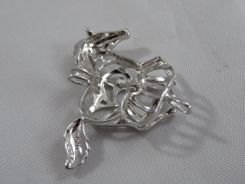 Vintage Sterling Silver Wild Mustang Horse Pendant Charm Featuring ...