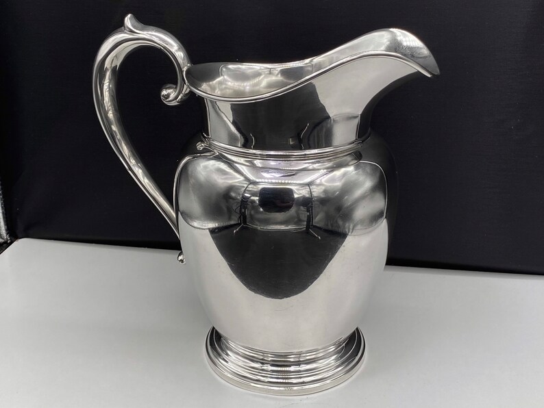 Antique Manchester Silver Co. Large Sterling Silver 969 Water Service 4 ...