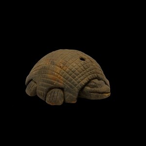 Antique Columbia Native Mayan Turtle Inspired Tairona Pottery Whistle ...