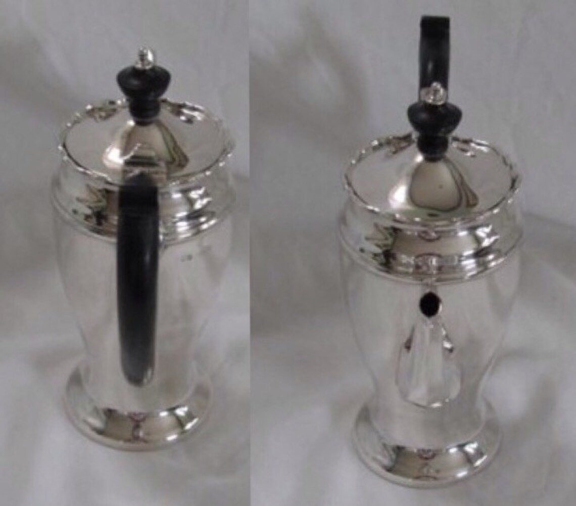 Vintage England's Sheffield Company Sterling Silver Coffee / Tea Server ...