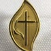 Vintage 10k Yellow Gold United Methodist Church Collectable Lapel Pin ...
