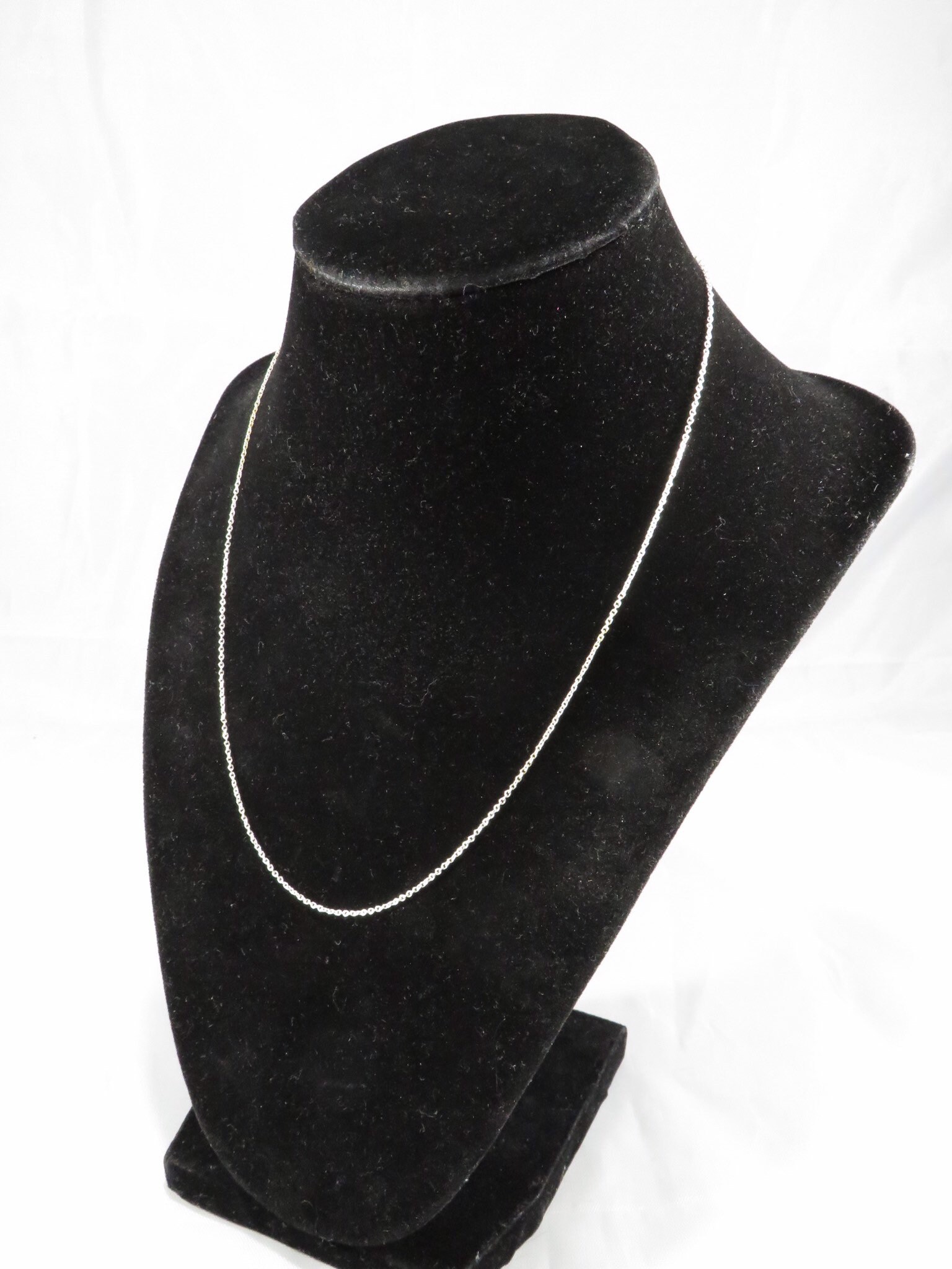 Vintage Sterling Silver Princess Length Italian Chain Necklace - Etsy