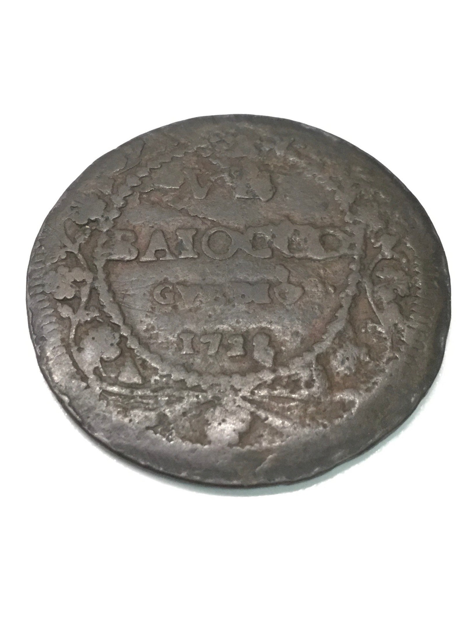 Antique 18th Century Vatican City 1724-1730 Original Pope Benedict XIII ...