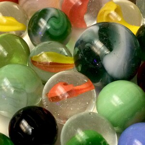 Vintage Assorted Collection of Original Toy Marbles With - Etsy