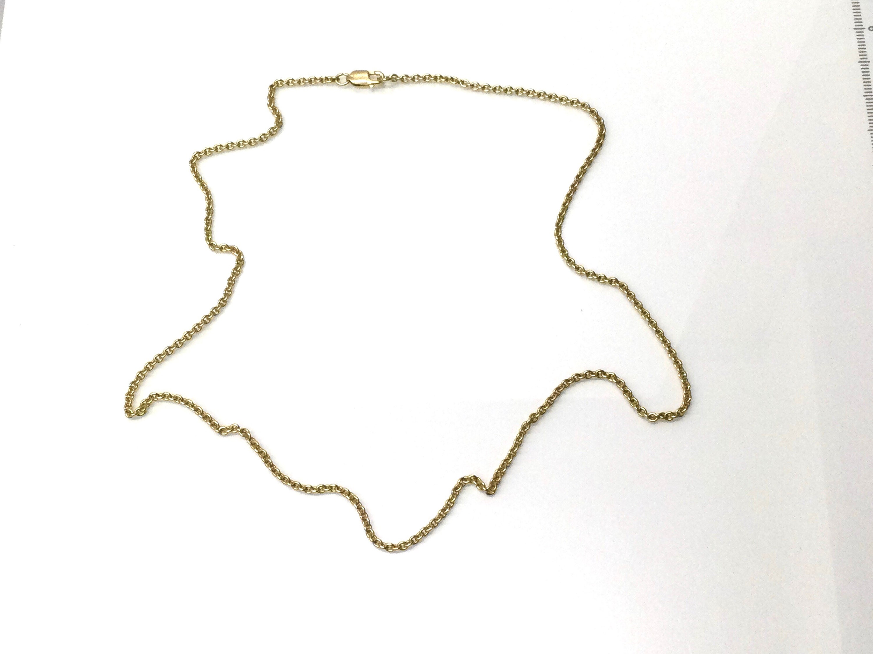 Vintage 14k Yellow Gold Heavy Wheat Cable Designer Chain - Etsy