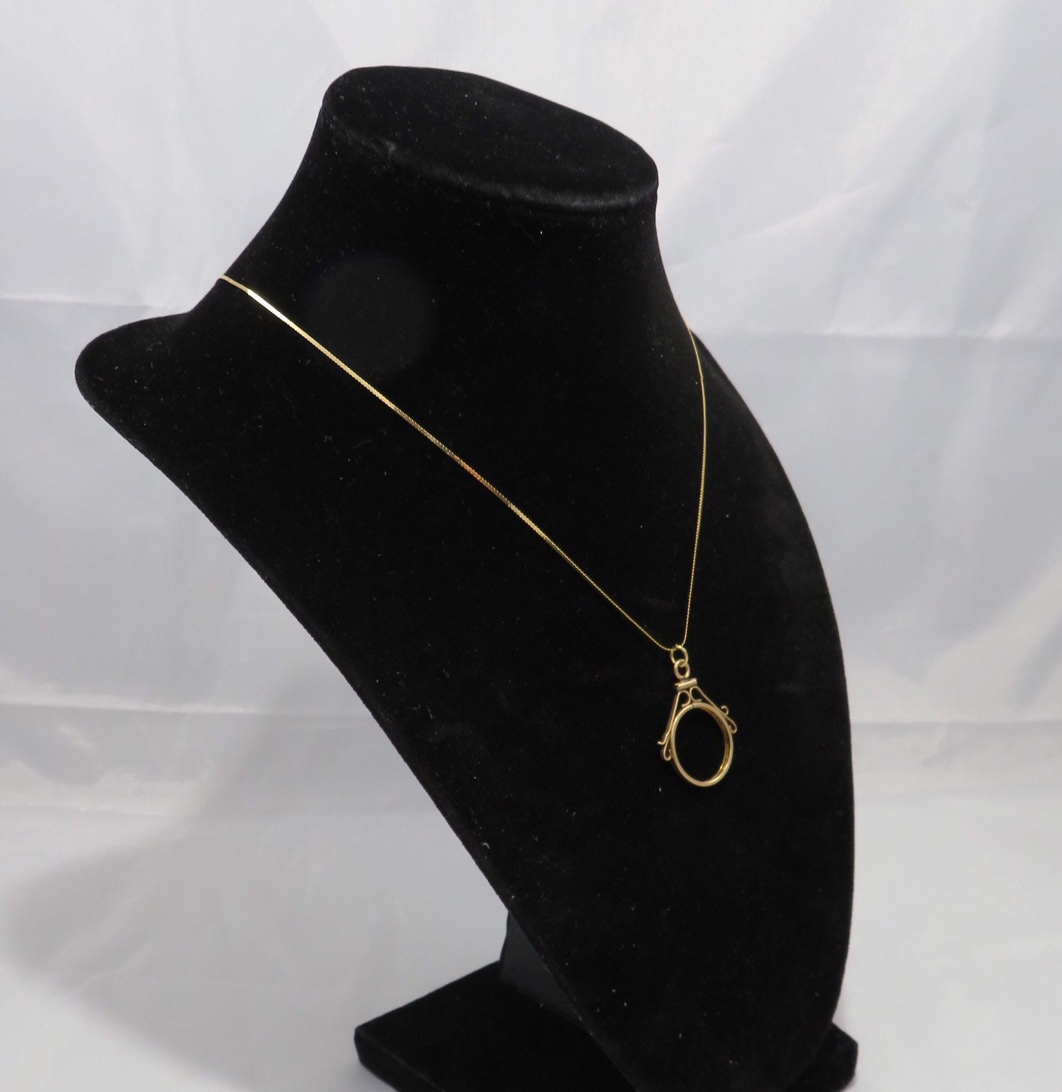 Vintage 14k Gold Princess Style Snake Chain Necklace With - Etsy