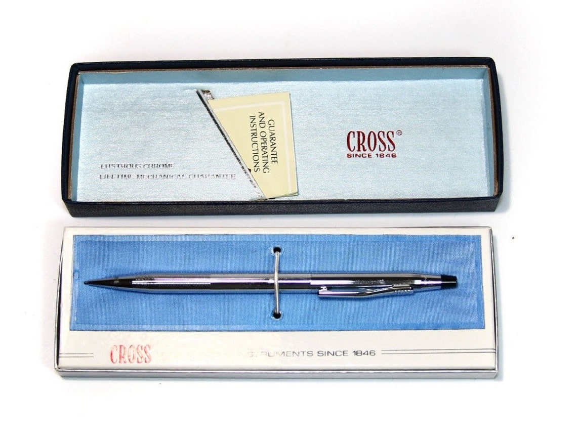Original Vintage Fine Writing Cross Mechanical Pencil With Factory ...