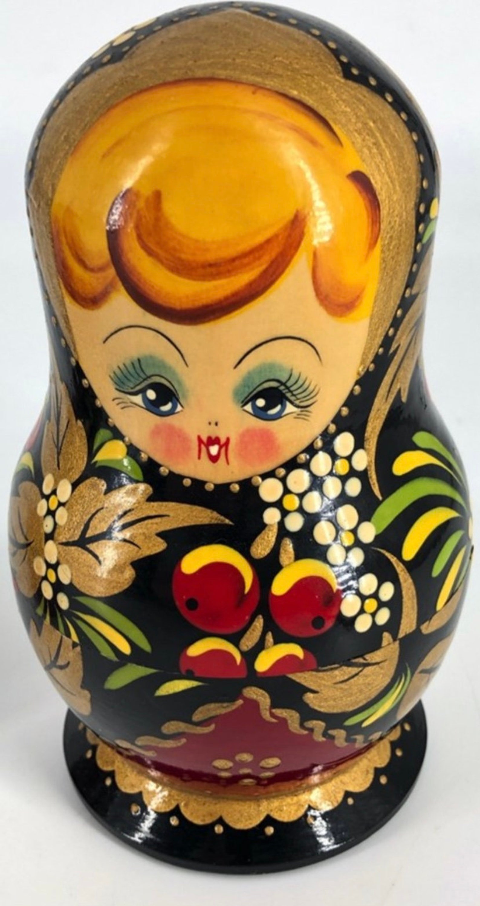 Original Hand Painted Wooden Russian Nesting Dolls Featuring | Etsy