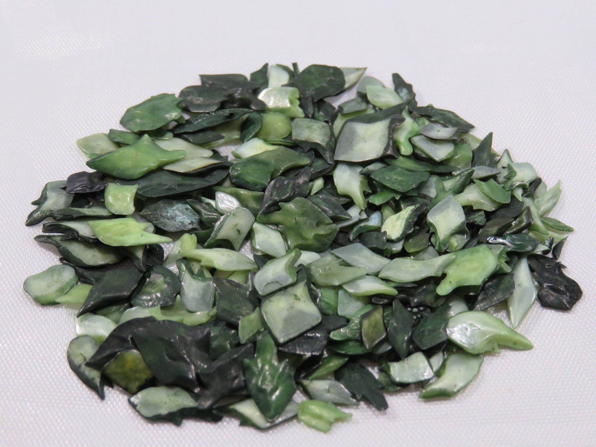 Natural Assorted Emerald Green Ornamental Gemstone Collection - Etsy