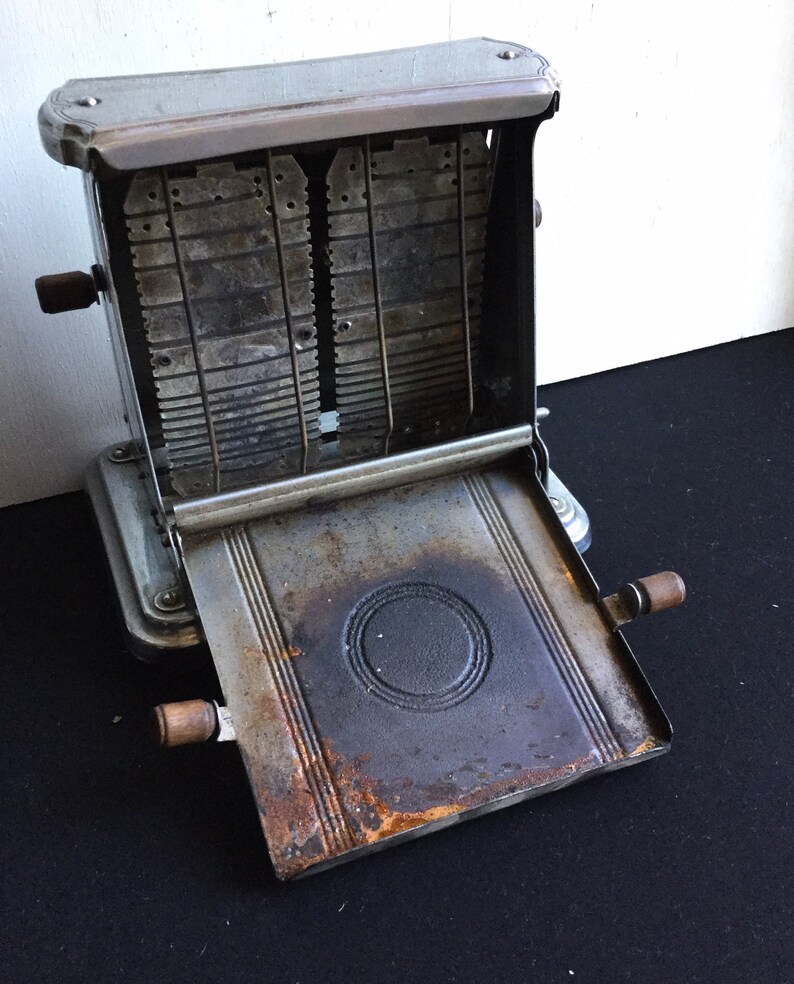 Vintage Stainless Steel Double Door Two Sided Conventional Bread ...