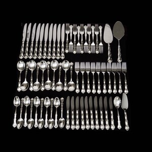 Elegant Vintage Gorham Sterling Silver Rondo Pattern Six Piece Place ...