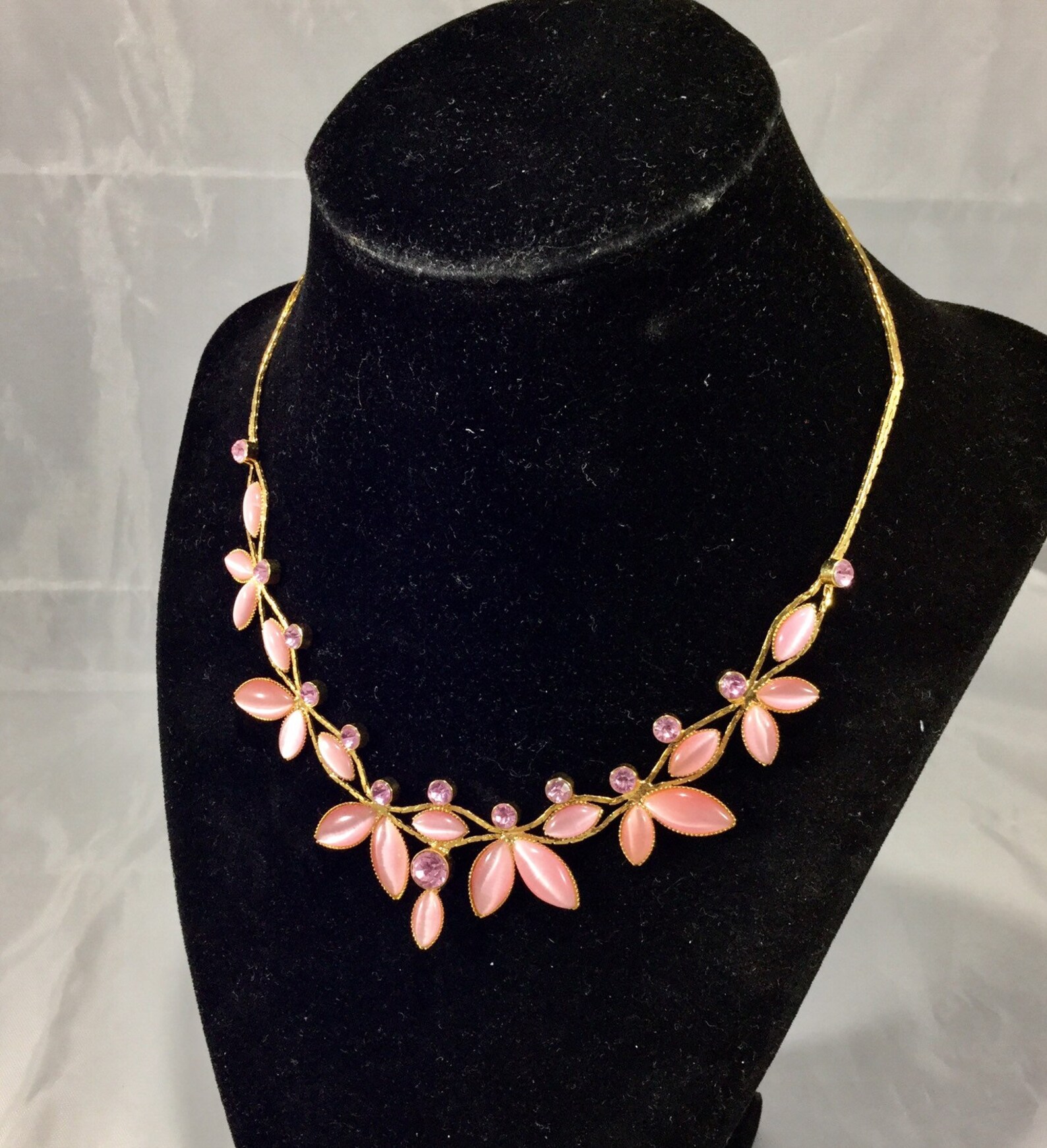 Vintage Gold Tone Victorian Pink Rose Color Avon Designer - Etsy