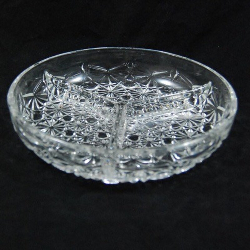 Crystal Serving Tray - Etsy
