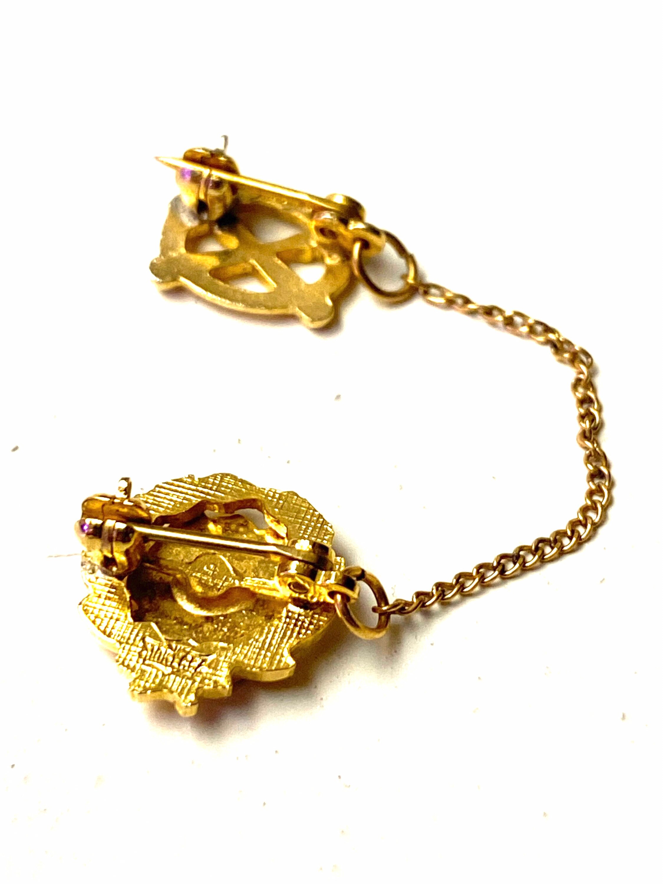 Vintage 10k Yellow Gold Corning Glass Works Co. 25 Year Collectable ...