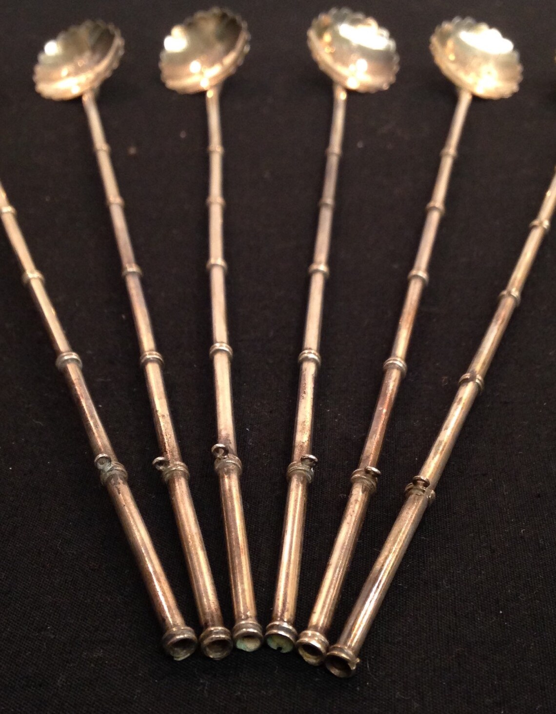 Antique Sterling Silver Mint Julep Iced Tea Mixology Spoon Flatware ...