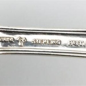 One Antique Lunt Silversmith Treasure Pattern Sterling Silver ...