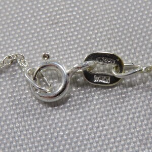 Vintage Sterling Silver Princess Length Italian Chain Necklace ...