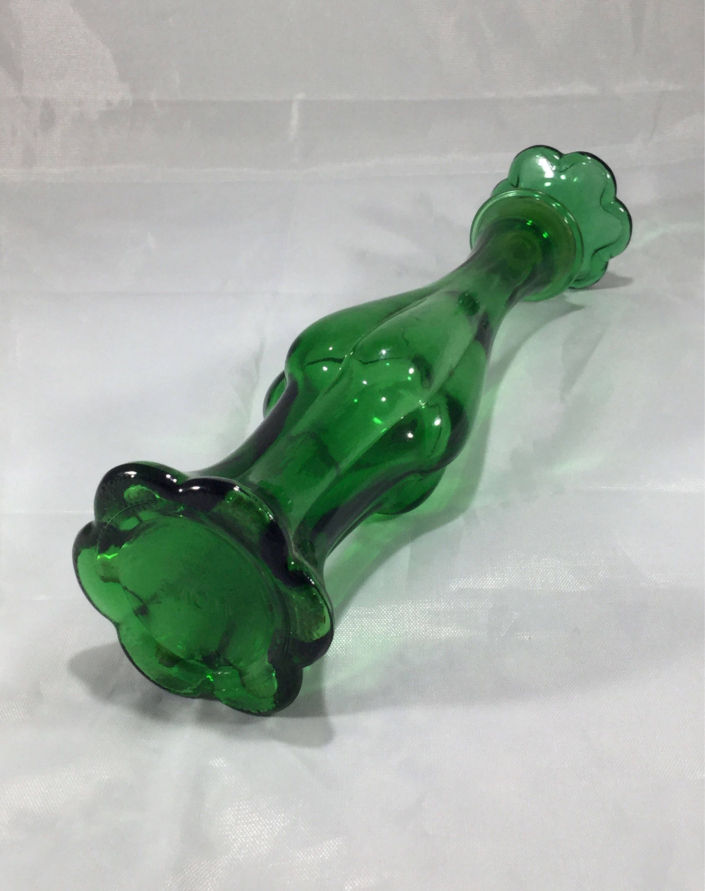 Home Décor Vases Home & Living Vintage Emerald Green Avon Floral Vase ...