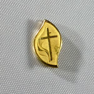 Vintage 10k Yellow Gold United Methodist Church Collectable Lapel Pin ...