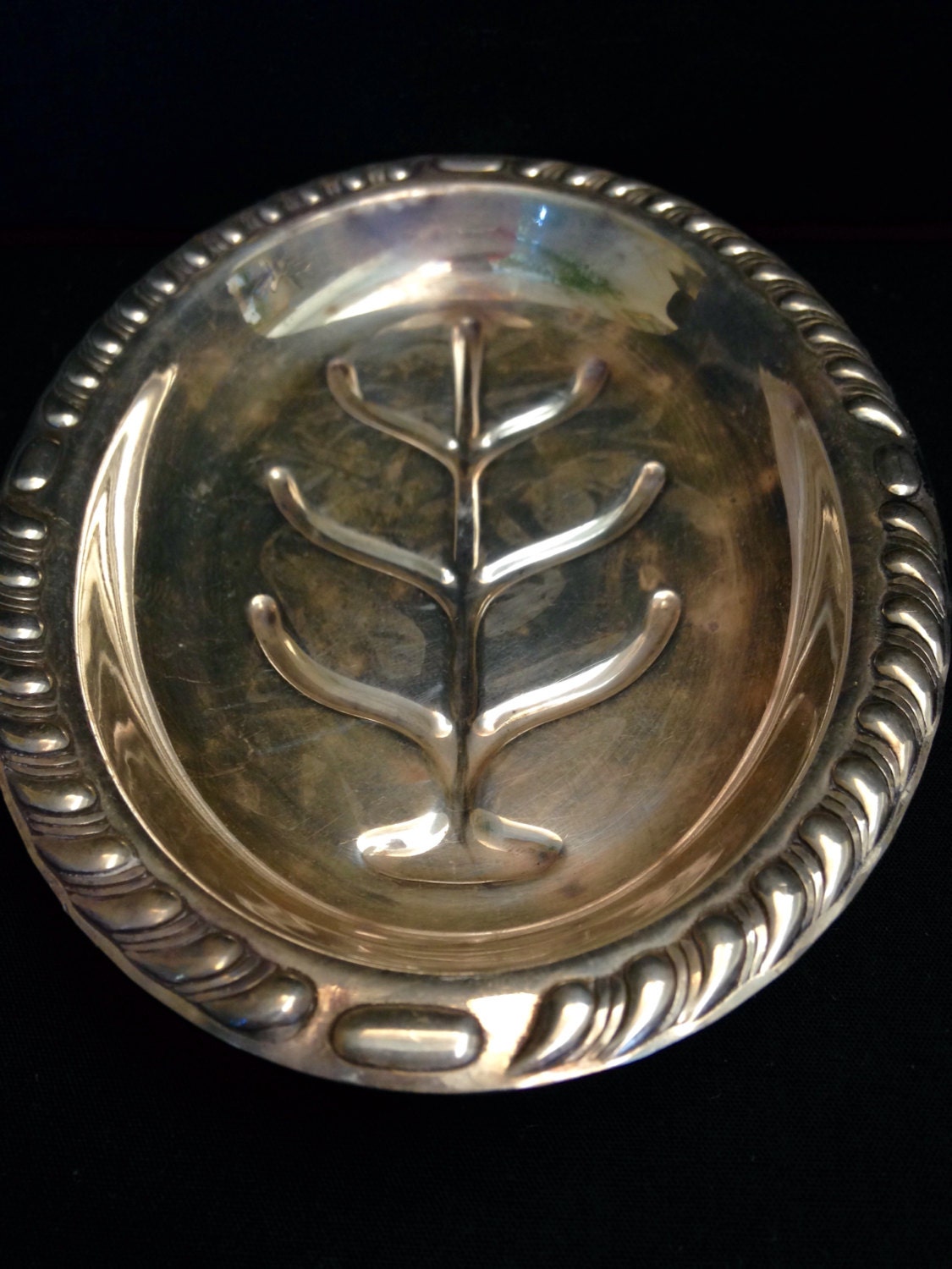 Beautiful Vintage WM Rogers Silver Plated Petite Serving Tray - Etsy