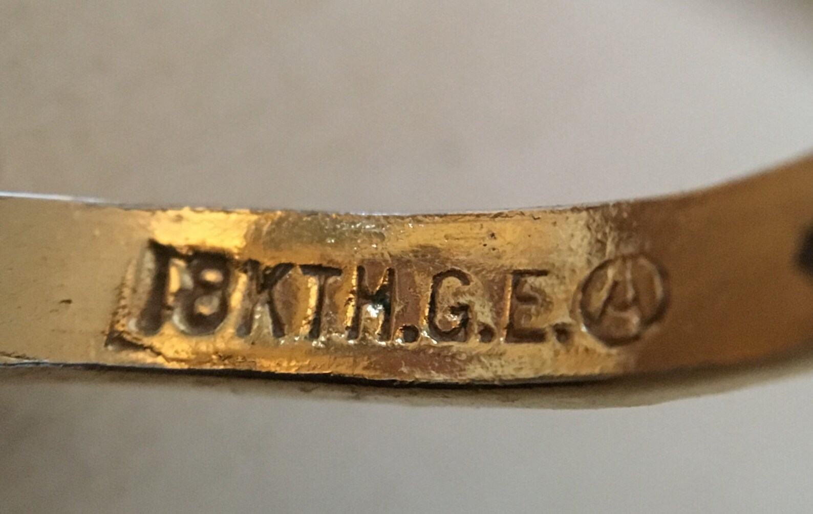Vintage 18k Gold Electroplate Open Crisscross Eclectic Artist - Etsy