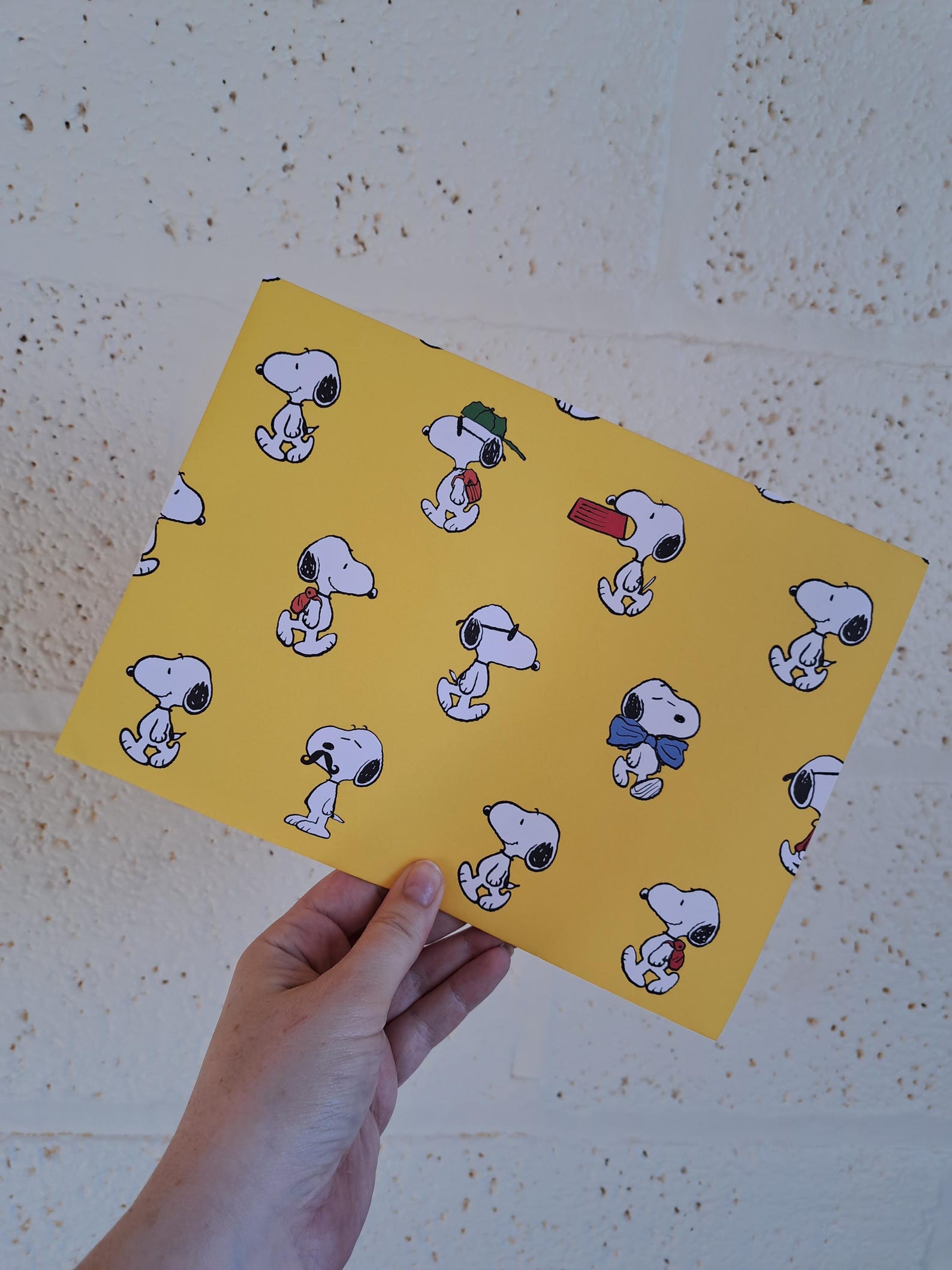 Snoopy Wrapping Paper - Snoopy Gift Wrap - Peanuts Wrapping Paper ...