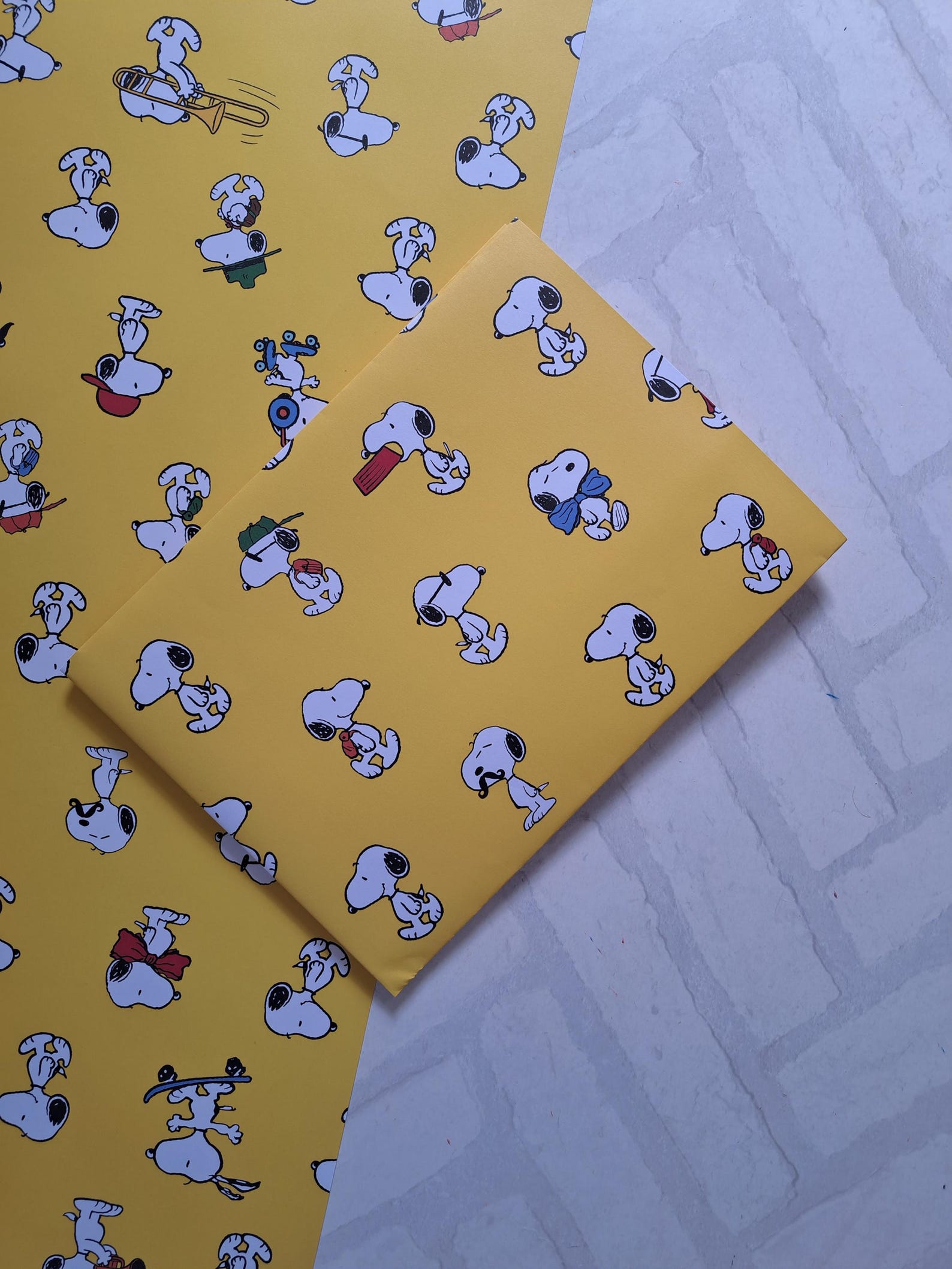 Snoopy Wrapping Paper - Snoopy Gift Wrap - Peanuts Wrapping Paper ...