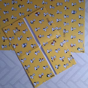 Snoopy Wrapping Paper - Snoopy Gift Wrap - Peanuts Wrapping Paper ...