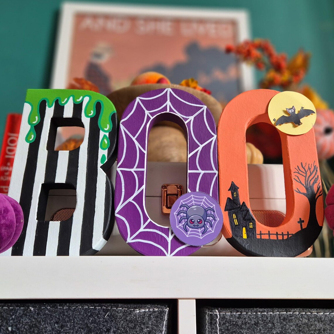 Halloween BOO - Halloween Decor - Spooky BOO - Etsy