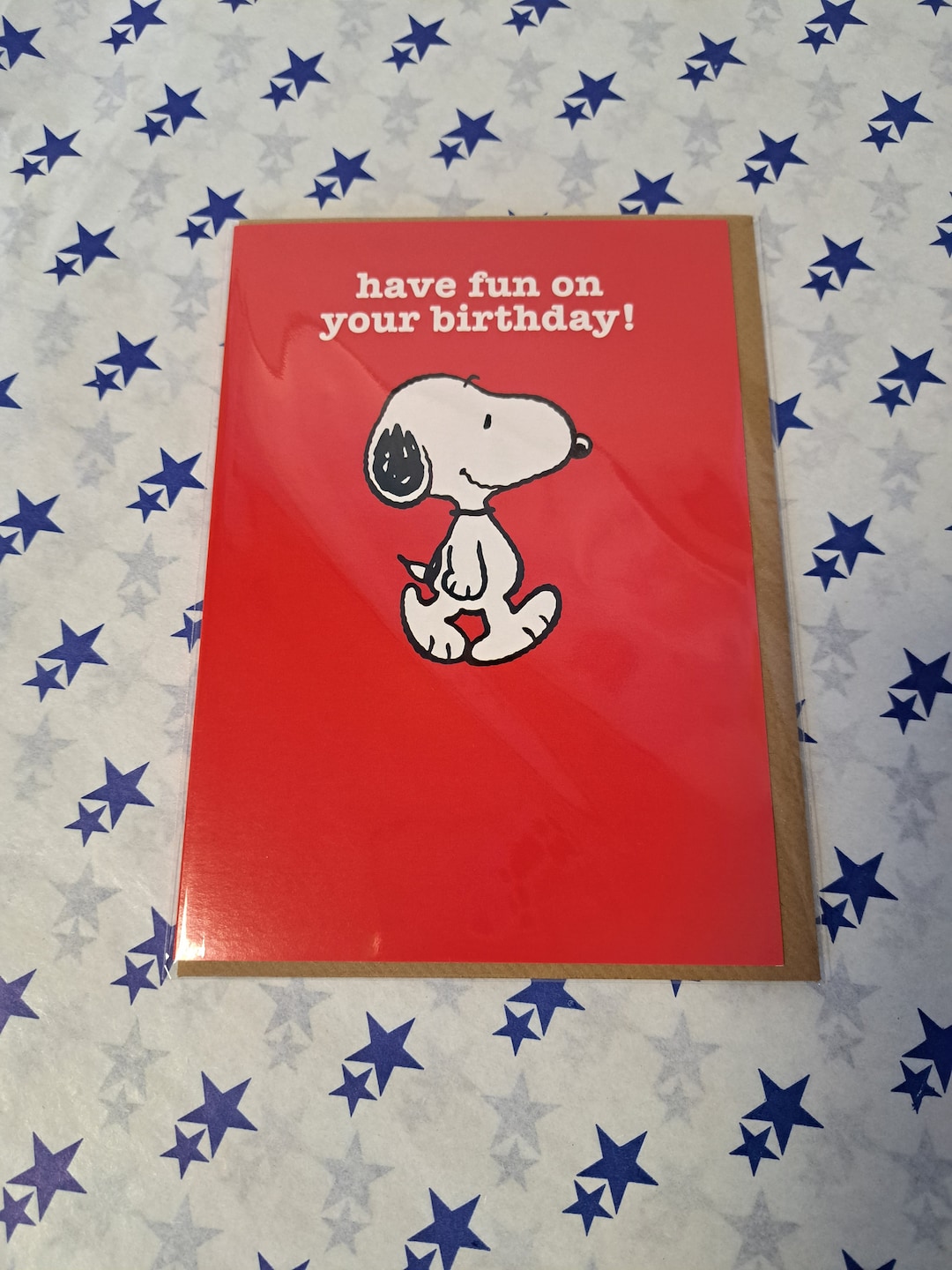 Snoopy Have Fun on Your Birthday Card Snoopy Card Snoopy - Etsy