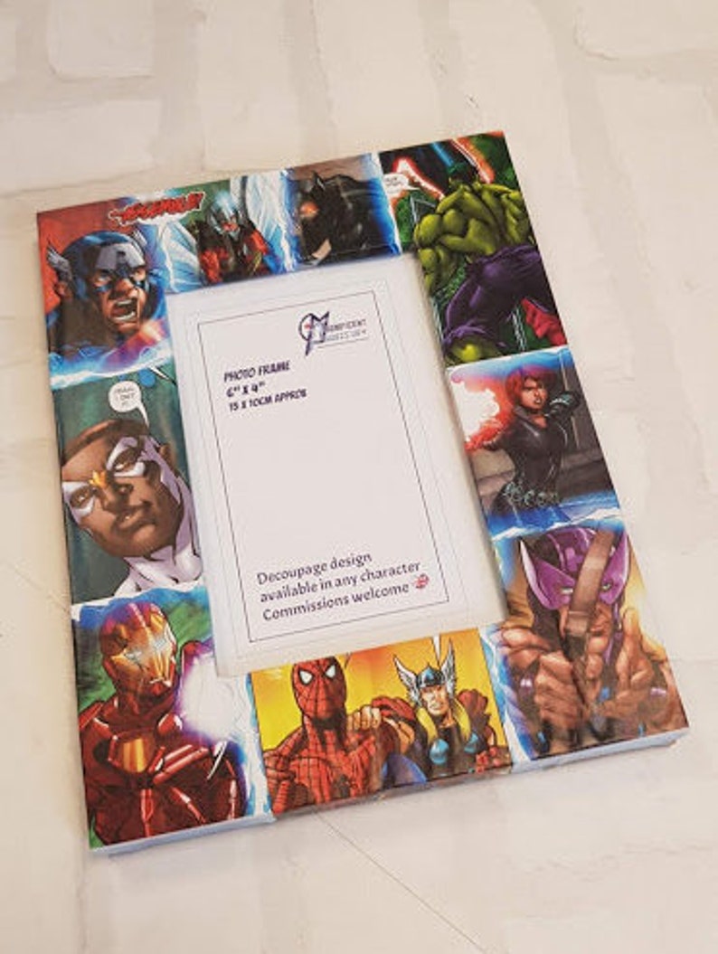 Infinity War Frame Avengers Frame Superhero Frame Comic | Etsy