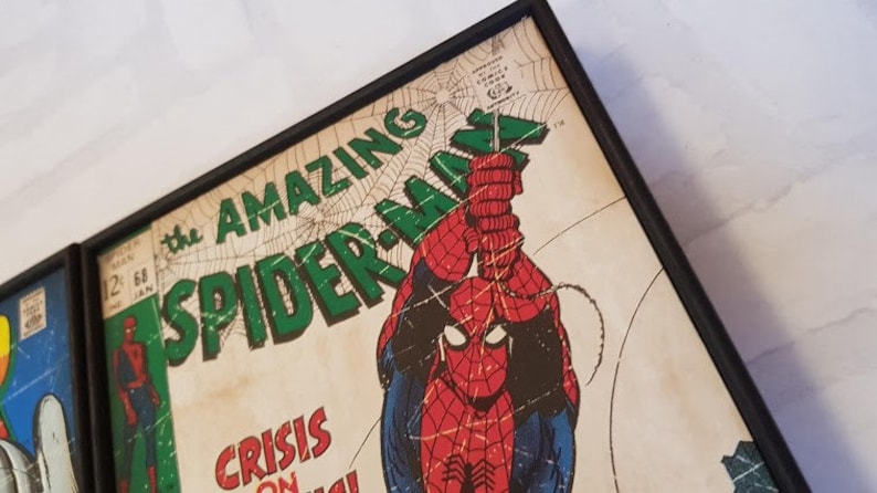 Spiderman Frame Spiderman Print Avengers Frames superhero - Etsy