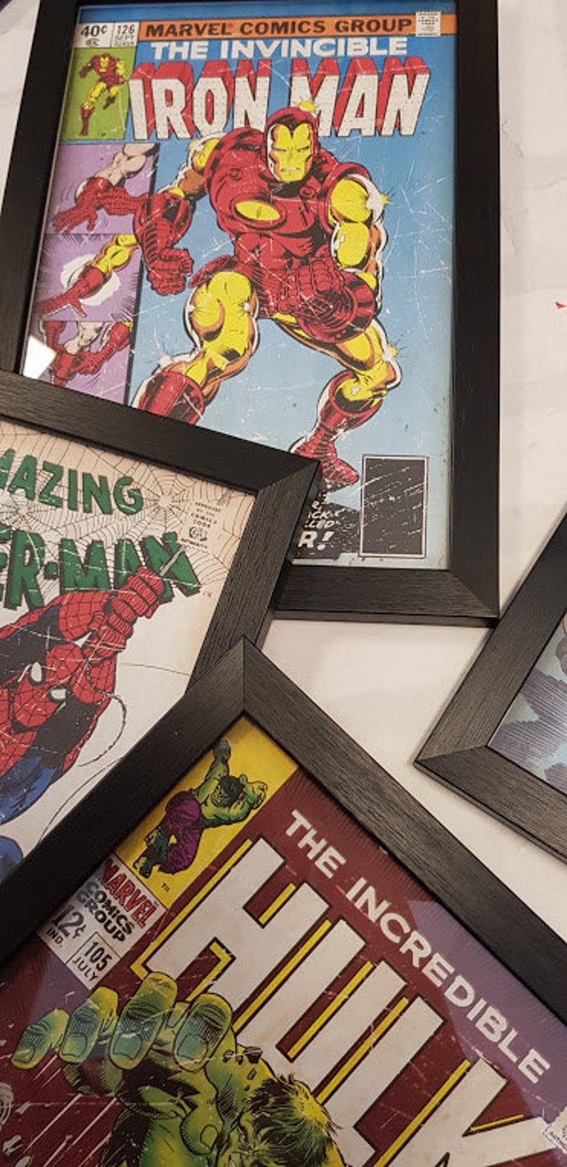 Spiderman Frame Spiderman Print Avengers Frames superhero - Etsy