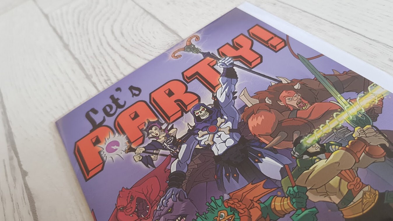 He-Man Birthday Card Birthday Card Card for Him Card for | Etsy